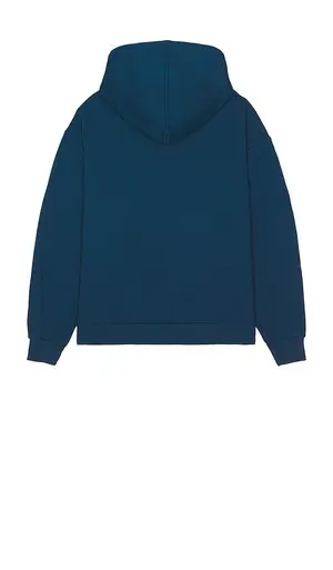 Alo Yoga Accolade Hoodie In Teal - Eclipse Blue | Editorialist